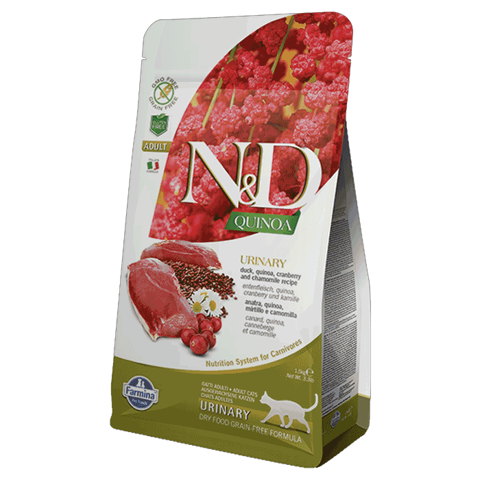 N&D Quinoa Urinary, Kinoa i Pačetina