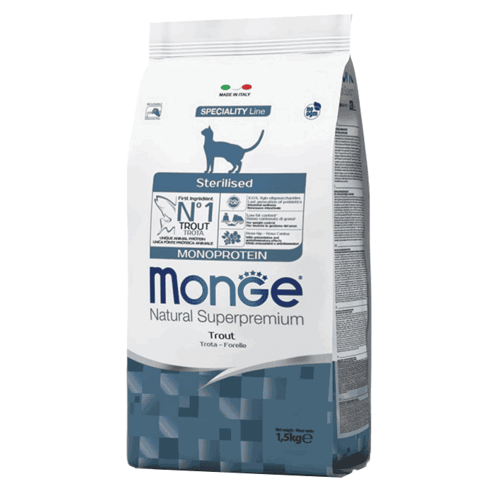 Monge Hrana za mačiće Natural Monoprotein Kitten, Pastrmka