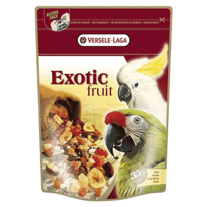 Versele-Laga Nagradna hrana za papagaje Exotic Fruits, 600 gr