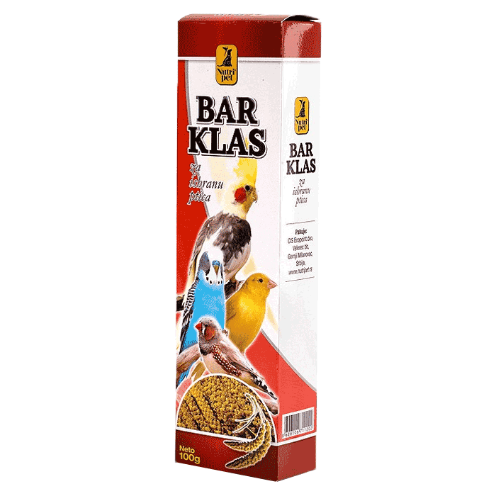 Nutripet Poslastica za ptice Bar Klas, 100 g