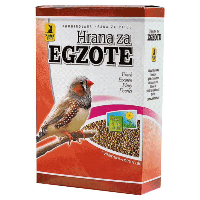 Nutripet Hrana za egzote, 400 g