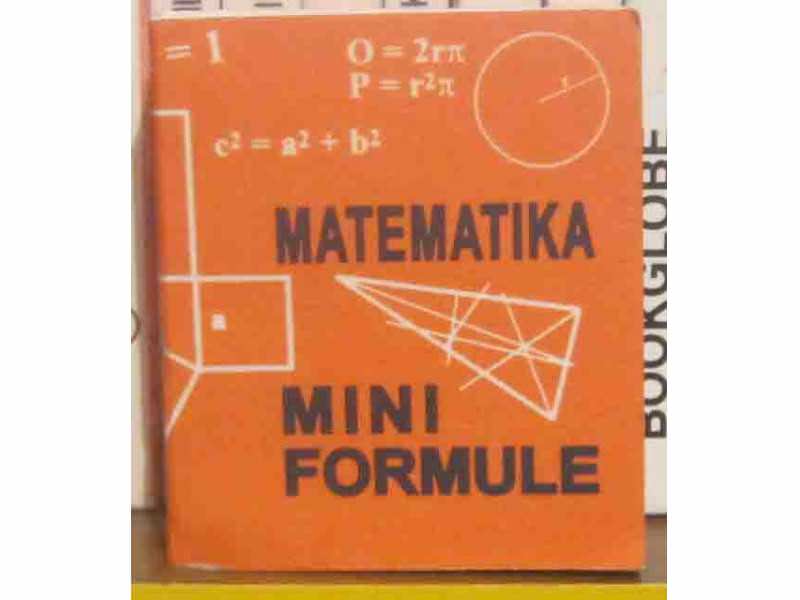 Matematika - Mini formule