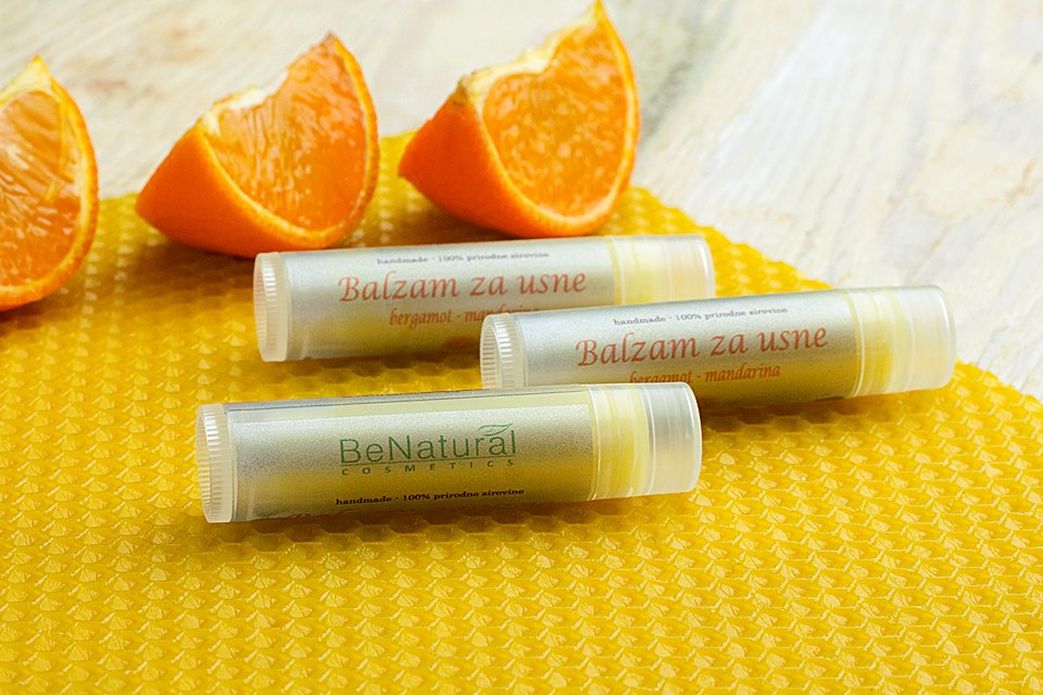 Balzam Za Usne U Stiku, Bergamot-Mandarina, 5gr