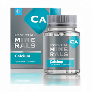 Essential Mineral. Calcium with Siberian herbs, 60 kapsula