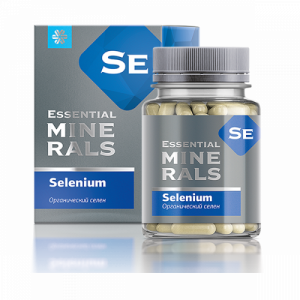 Essential Minerals. Selenium with Siberian herbs, 60 kapsula