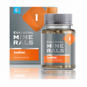 Essential Minerals. Iodine with Siberian herbs, 60 Kapsula