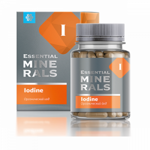 Essential Minerals. Iodine with Siberian herbs, 60 kapsula