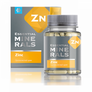 Essential Minerals. Zinc with Siberian herbs, 60 kapsula