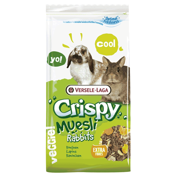 Crispy Hrana za patuljaste zečeve i kuniće Muesli Rabbits