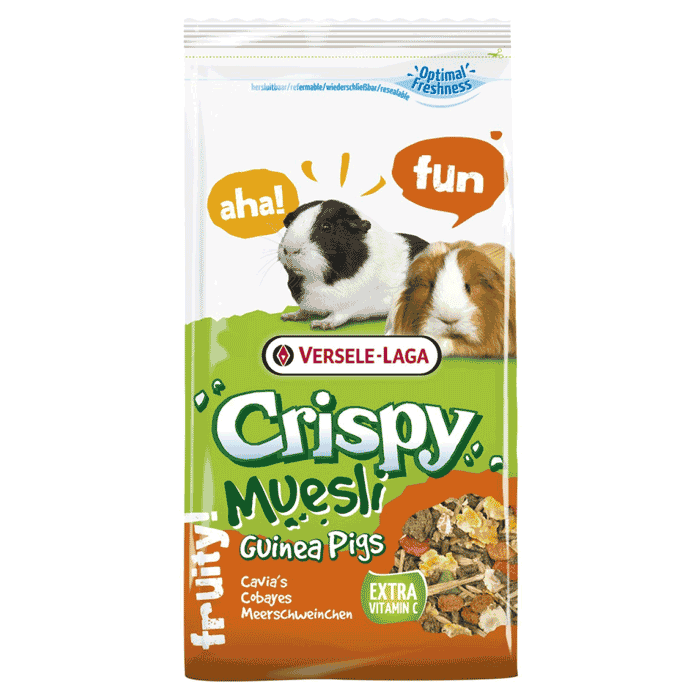 Crispy Hrana za morsko prase Muesli Guinea Pigs