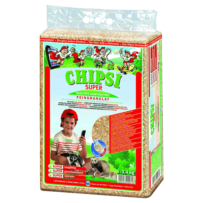 Chipsi Podloga za glodare Super, 60l (3.4 kg)