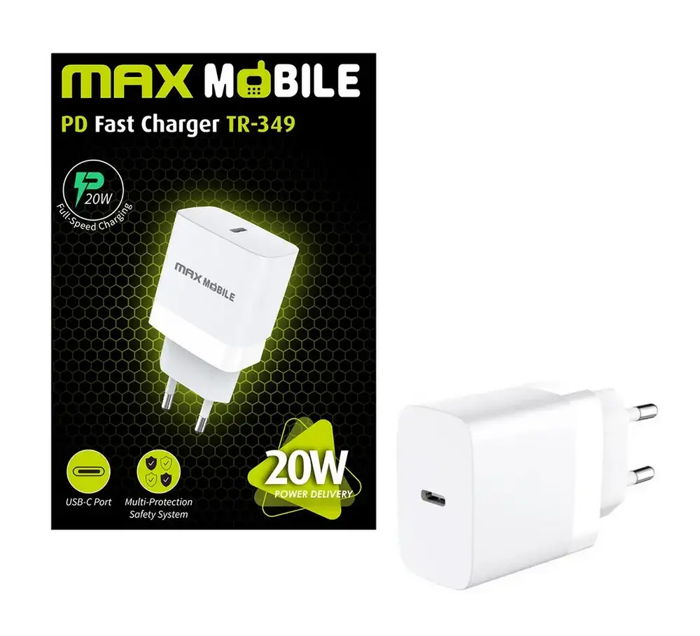 MAX MOBILE PD QC 3.0 TYPE C TR-349 20W