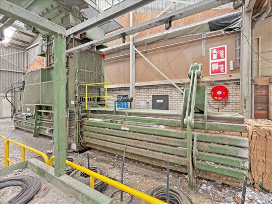 Presa, Baler Bollegraaf, type HBC 110 F, 100 t