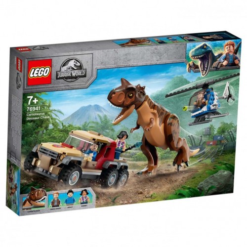 Potera za dinosaurusom karnataurusom Lego Jurassic World