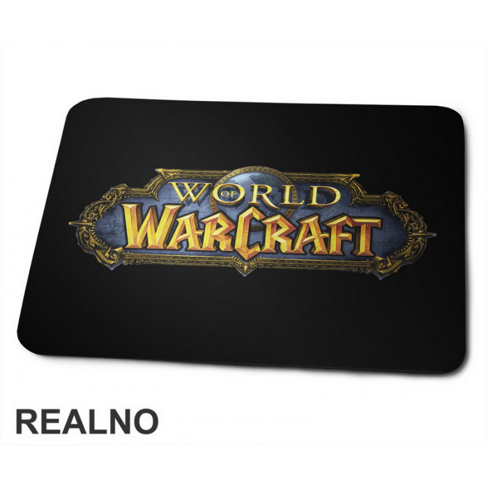 CLASSIC LOGO - WORLD OF WARCRAFT - PODLOGA ZA MIŠ