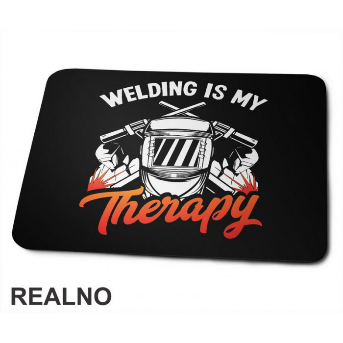 WELDING IS MY THERAPY - RADIONICA - MAJSTOR - PODLOGA ZA MIŠ