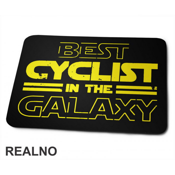 BEST CYCLIST IN THE GALAXY - BICIKLOVI - BIKE - PODLOGA ZA MIŠ