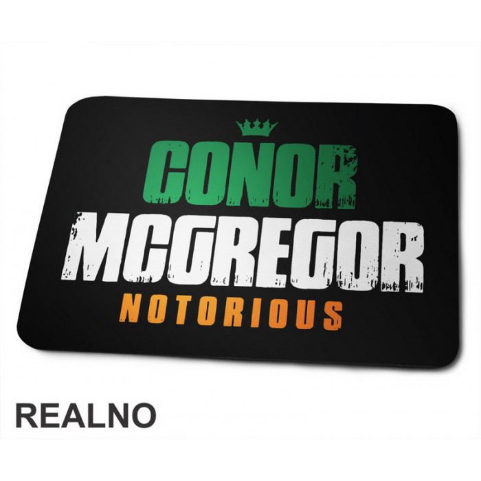 NOTORIUS - CONOR MCGREGOR - MMA - PODLOGA ZA MIŠ