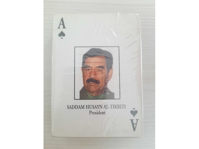 Sadam Husein karte za igru