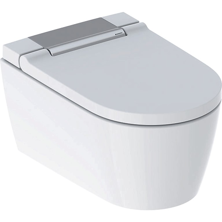 Geberit AquaClean Sela tuš WC komplet, konzolna WC šolja, alpsko bela