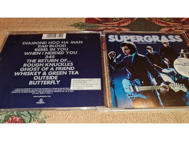 Supergrass - Diamond hoo ha , ORIGINAL