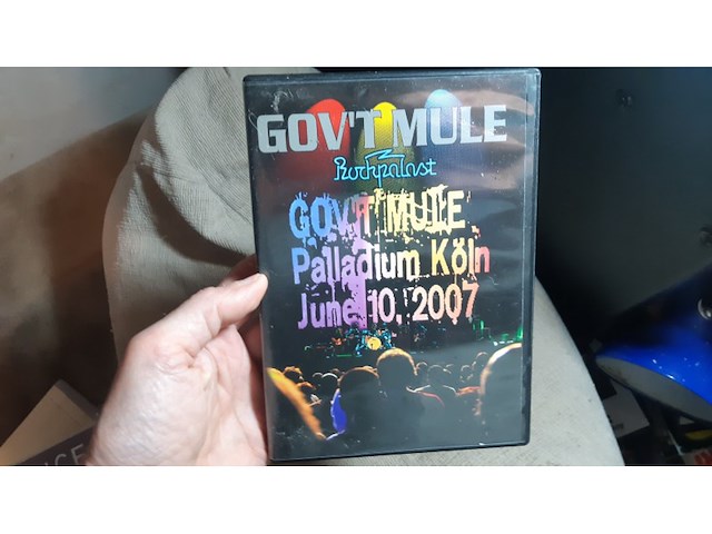 Gov`t Mule ‎– Rockpalast - Palladium Köln June 10, 2007