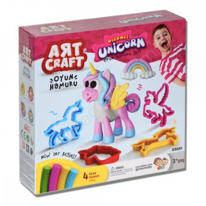 Dede art craft plastelin set Unicorn