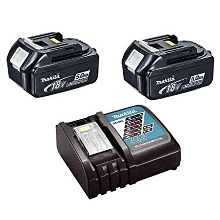 MAKITA Set 6 DC18RC Brzi punjač 14.4V-18V + BL1860B 2kom