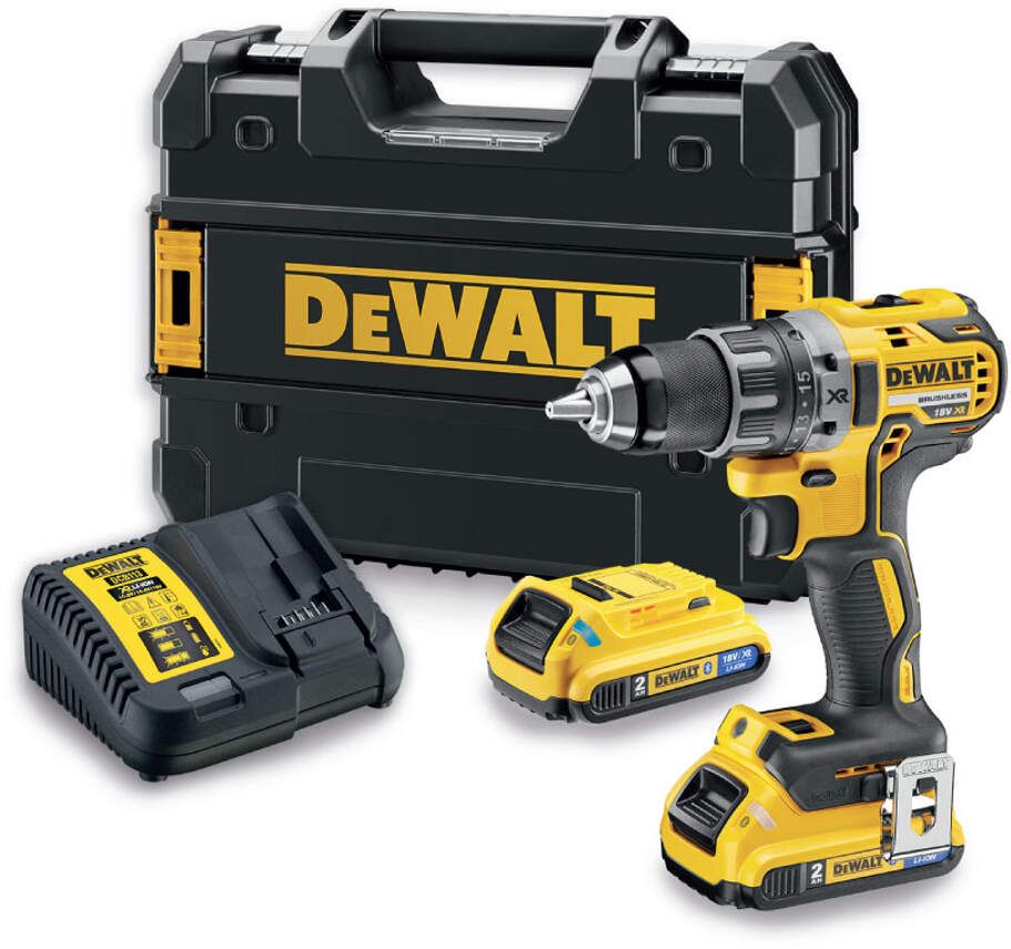 DeWalt DCD791D2 akumulatorska bušilica – odvrtač, 2×2.0Ah