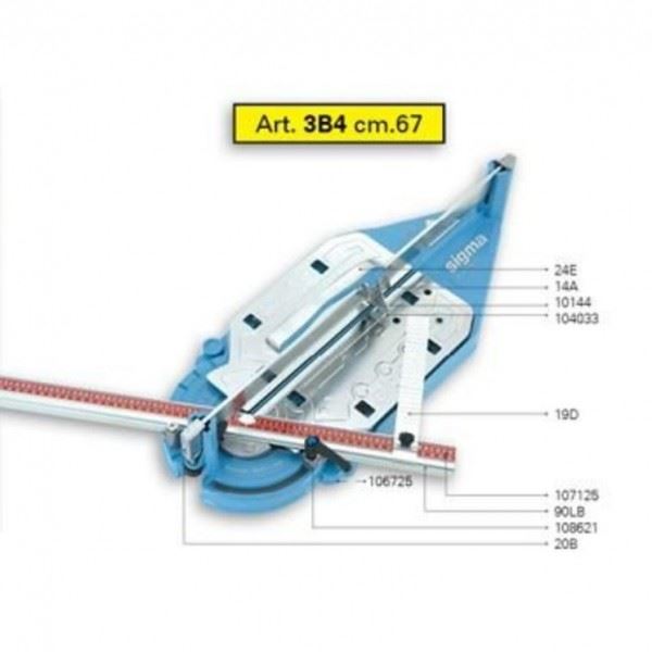 Sigma 3B4, (67cm) mašina za sečenje pločica