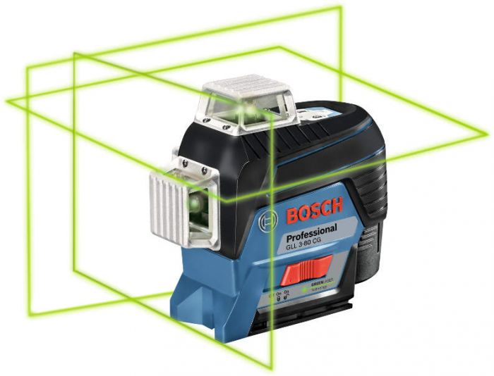 Bosch linijski laser sa zelenim zrakom GLL 3-80 CG Bluetooth 80m