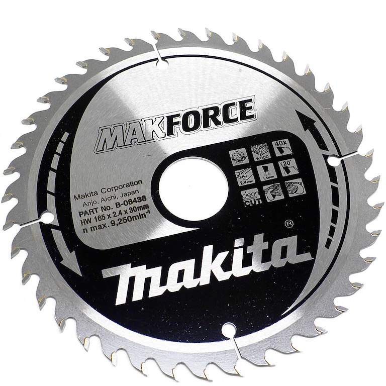 MAKITA List testere od tvrdog metala MAKForce B-08436