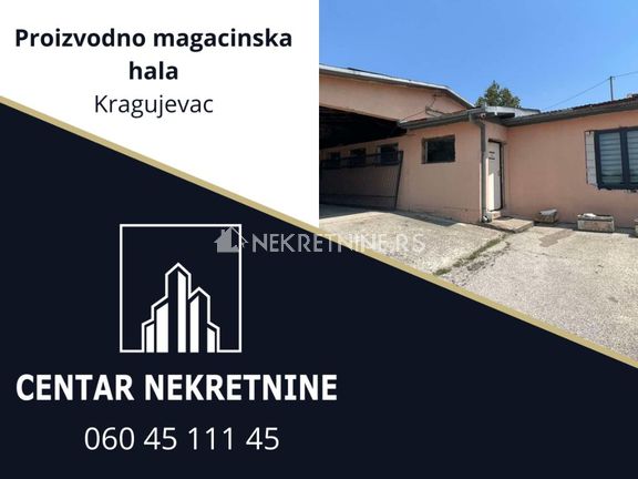Proizvodno Magacinski prostor na magistralnom putu Kragujevac-Batočina Mining farma za Criptovalute