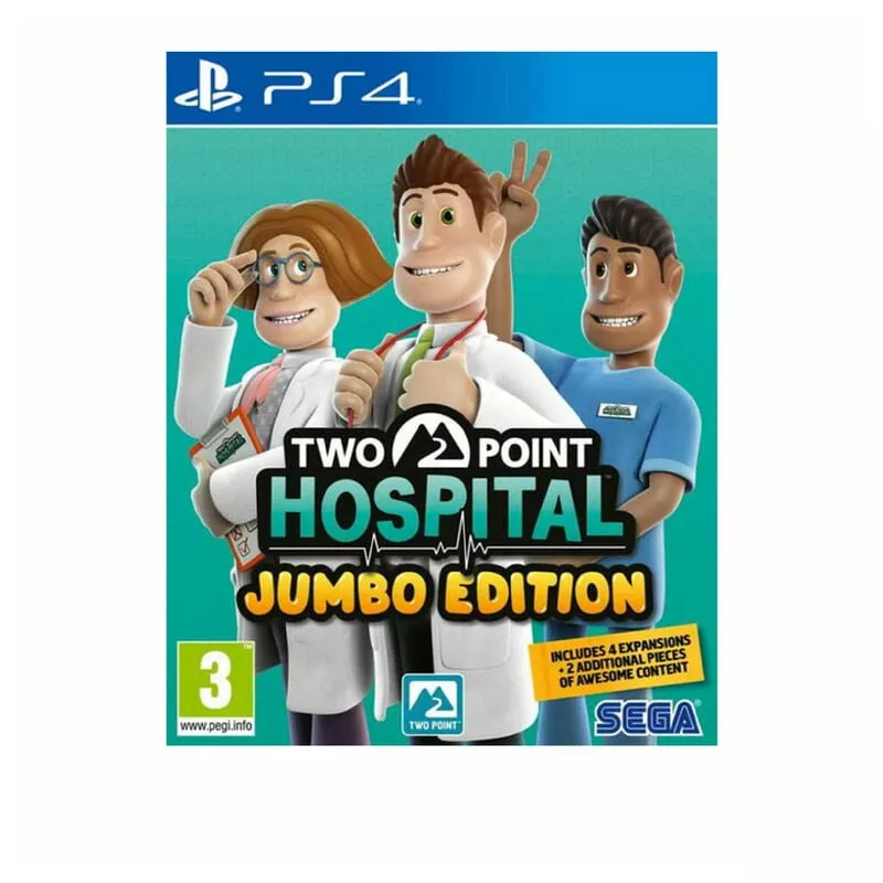 PS4 Two Point Hospital – Jumbo Edition