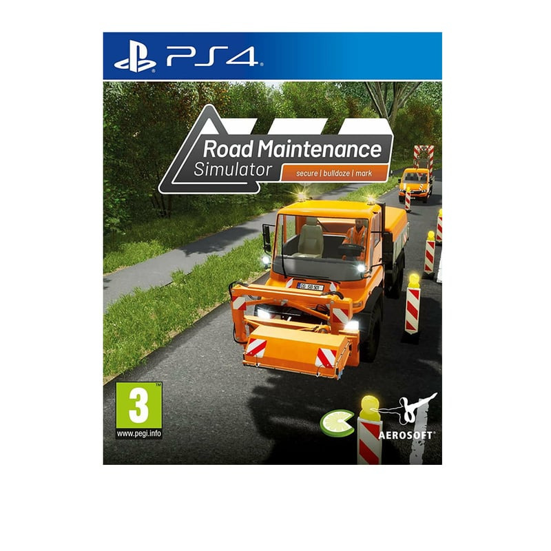 PS4 Road Maintenance Simulator