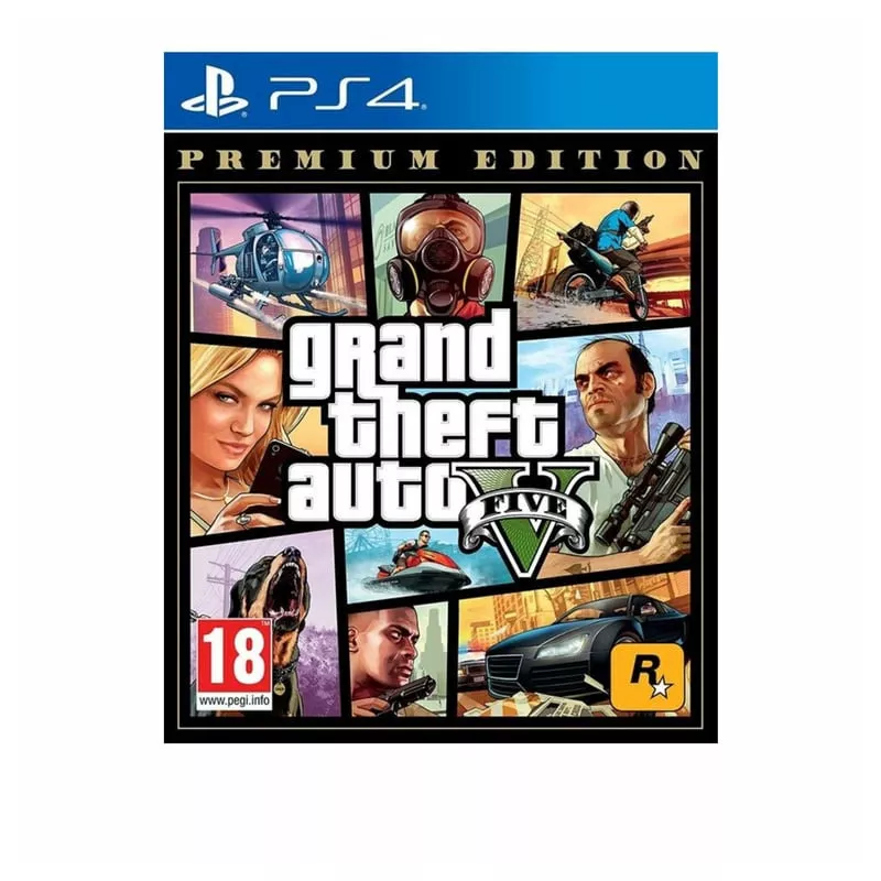 PS4 Grand Theft Auto 5 Premium Edition