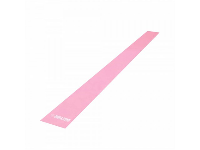 GORILLA SPORTS Elastična traka za vežbanje 120 cm u roze boji