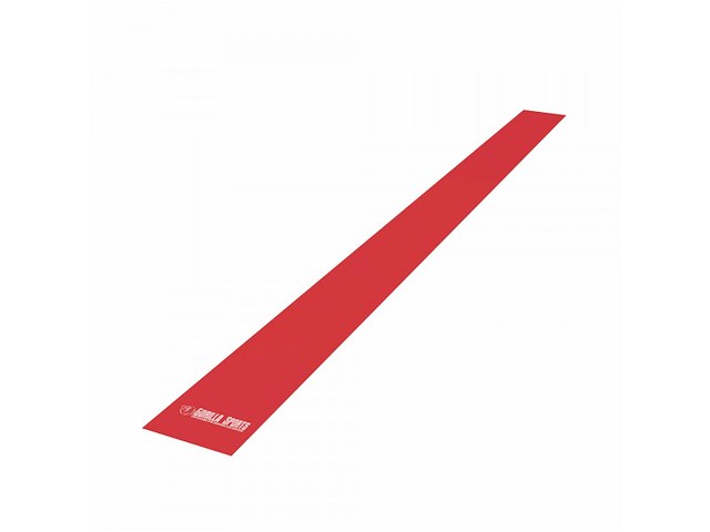 GORILLA SPORTS Elastična traka za vežbanje 120 cm u crvenoj boji
