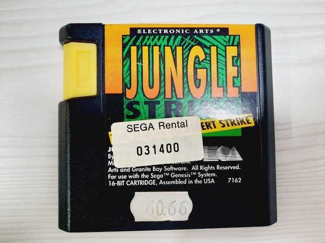 JUNGLE STRIKE SEGA