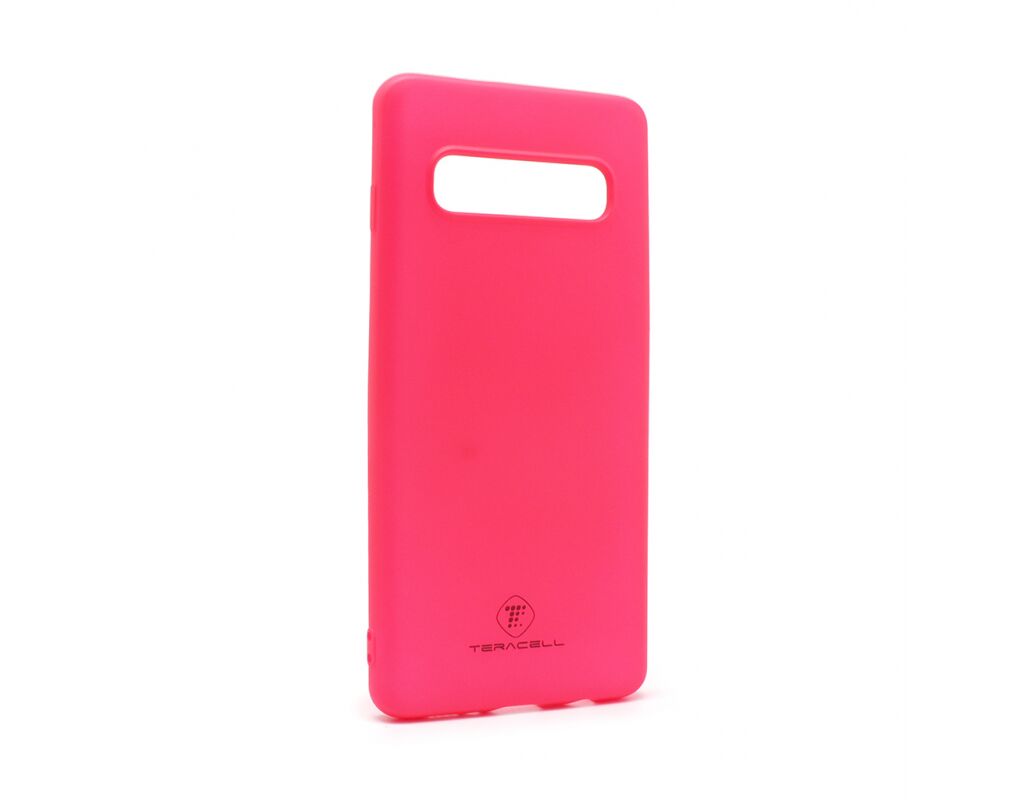 Silikonska futrola Teracell Giulietta - Samsung G973 S10 mat pink
