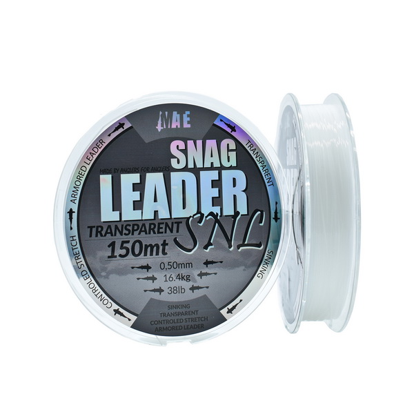 MATE SNAG LEADER 150M WHITE 0.50MM