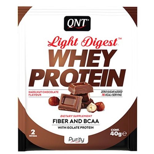 QNT Light Digest Whey, Čokolada, 40 g