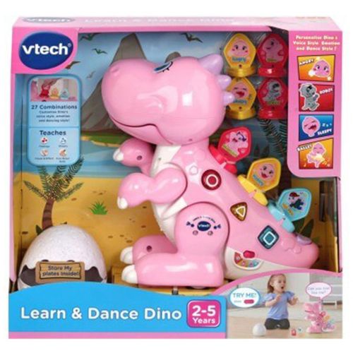 Vtech Interaktivni Dino za učenje- pink