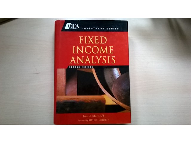 FIXED INCOME ANALYSIS second edition