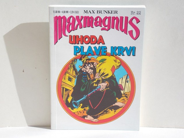 Maxmagnus broj 22 - Uhoda plave krvi - Strip Agent