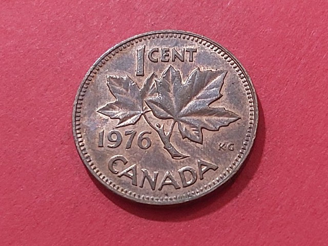 Kanada  - 1 cent 1976 god