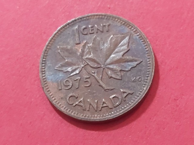 Kanada  - 1 cent 1975 god