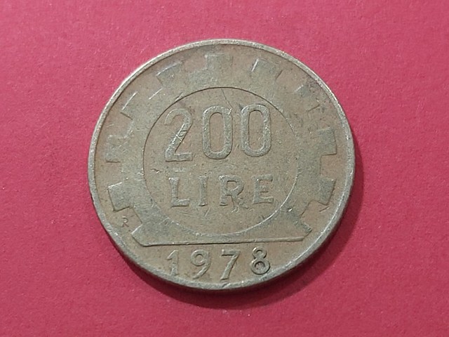 Italija  - 200 lire 1978 god