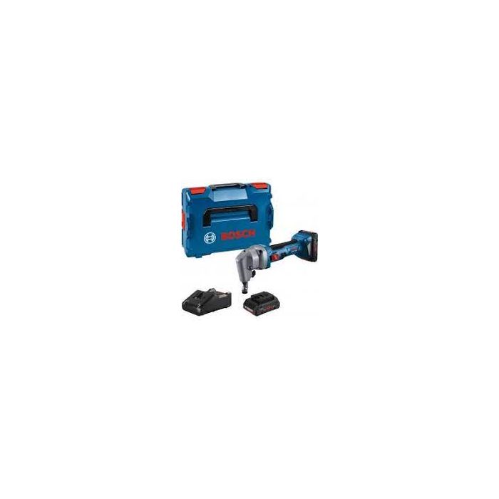 BOSCH GNA 18V-16 E + L-Boxx 2x ProCORE18V 4 Ah aku grickalica za lim