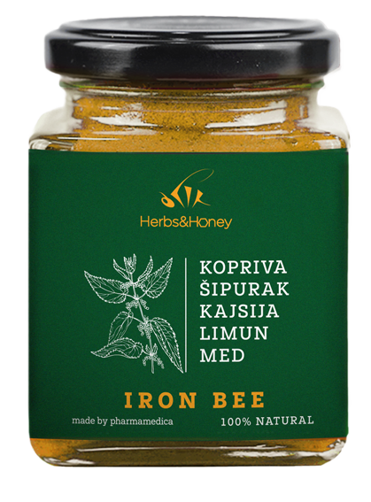 Herbs&Honey Iron Bee 250g